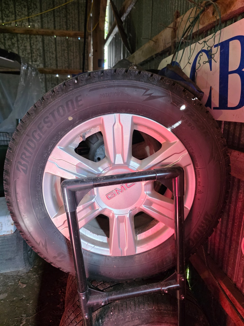 BRIDGESTONE BLIZZAK WINTER TIRES ON ALUMINUM RIMS | Tires & Rims | Owen ...