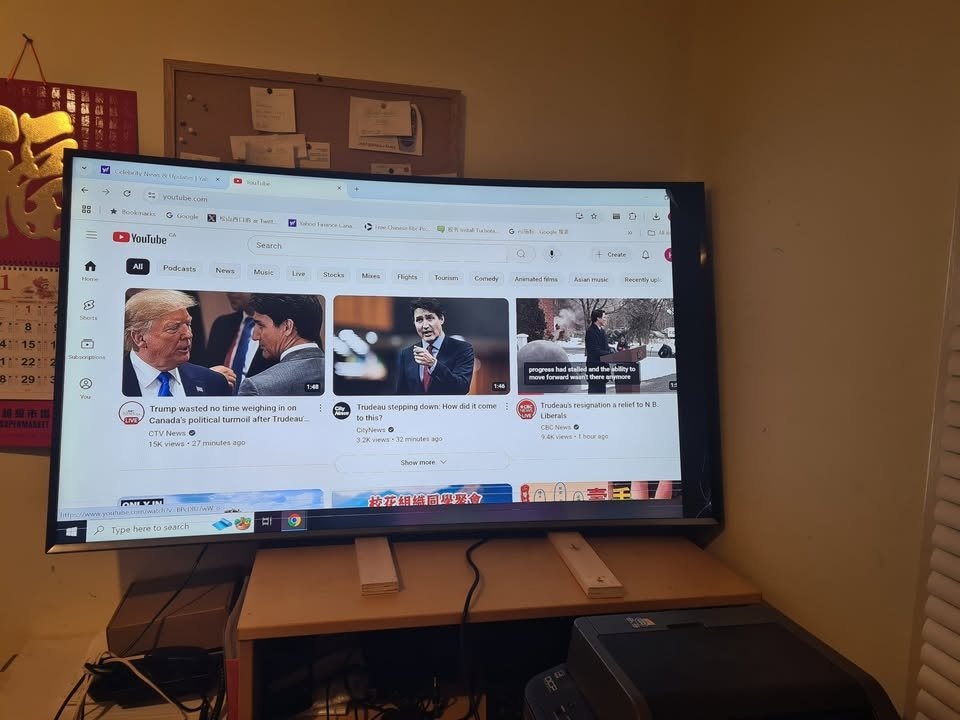 55" Samsung TV | TVs | City of Toronto | Free local classifieds - Kijiji