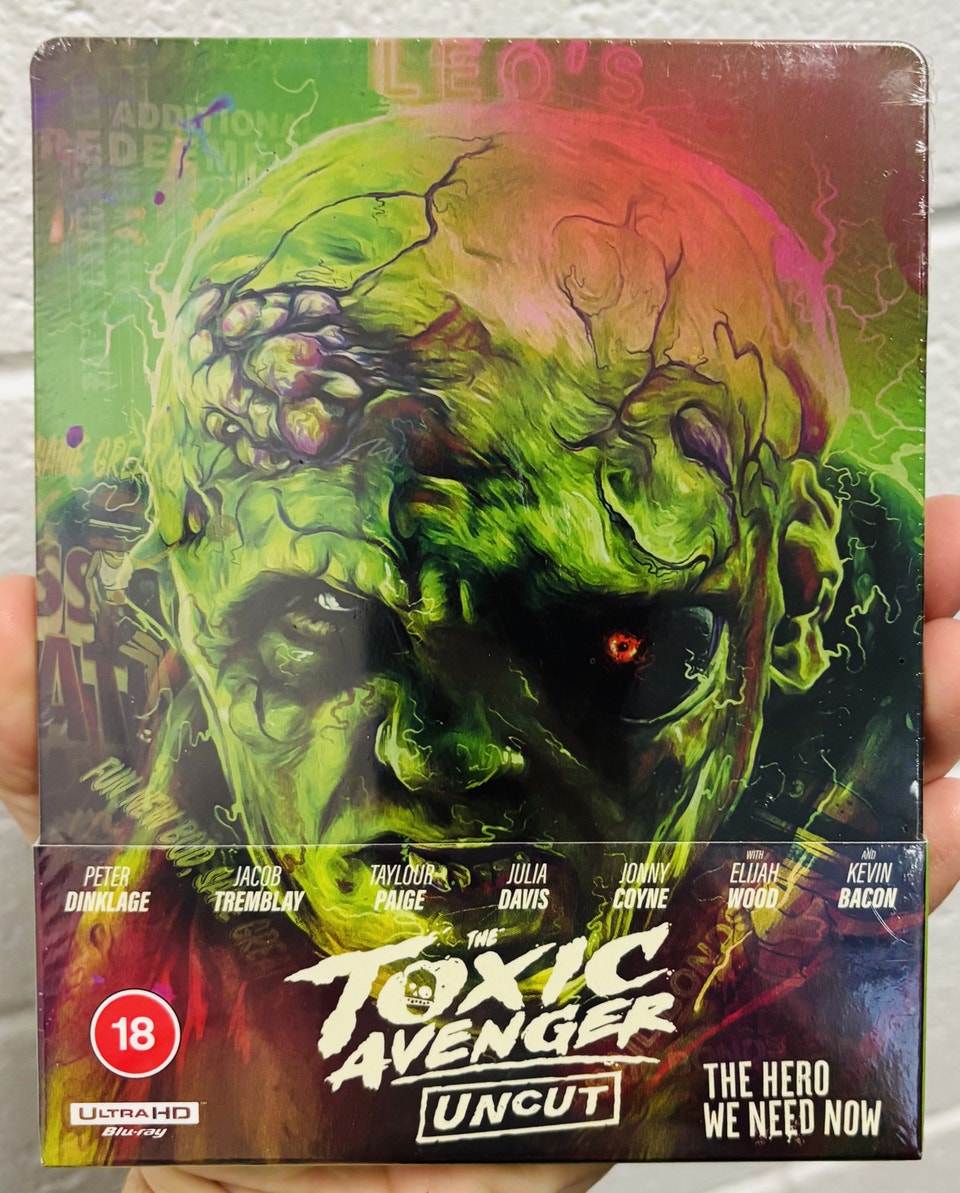 NEW The Toxic Avenger Uncut Steelbook (4k Blu Ray) | CDs, DVDs & Blu ...