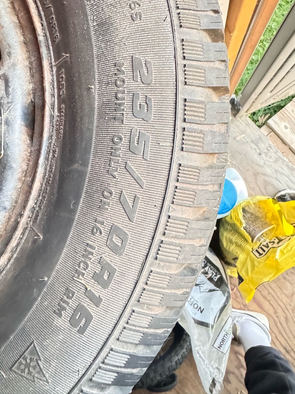 studded winter tires and rims $500 obo | Tires & Rims | Thunder Bay ...