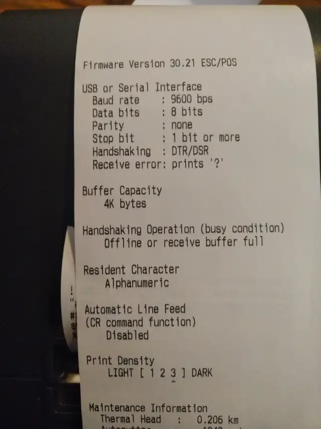 EPSON POS TM-T88V Thermal Receipt Printer USB NETWORK | Printers ...