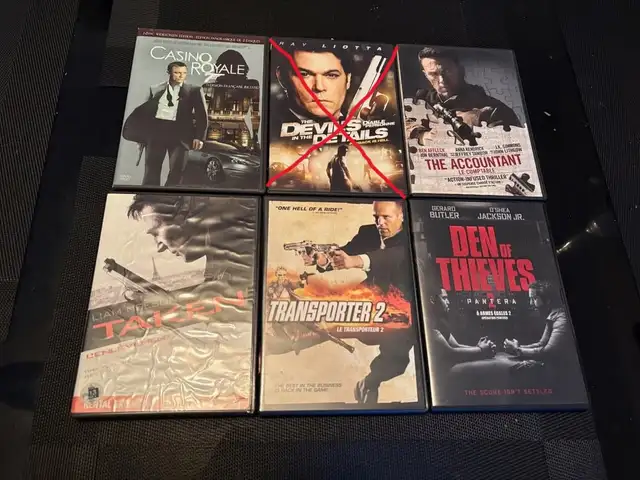 Various Action DVD's (UPDATED DECEMBER 16, 2025) | CDs, DVDs & Blu-ray ...
