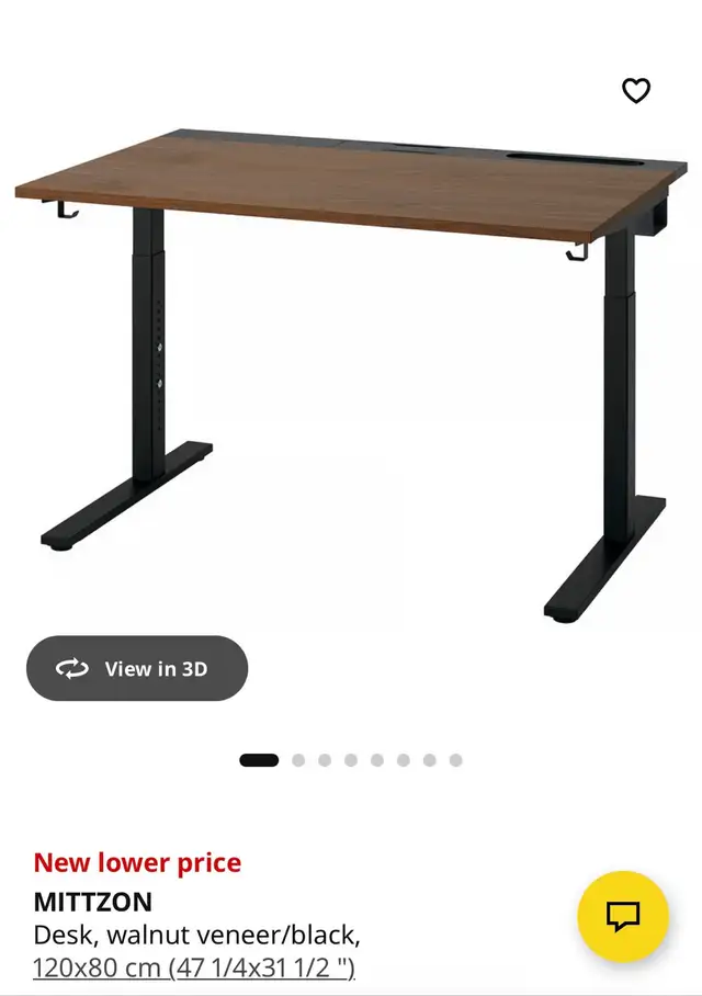 IKEA MITTZON DESK | Desks | Ottawa | Free local classifieds - Kijiji