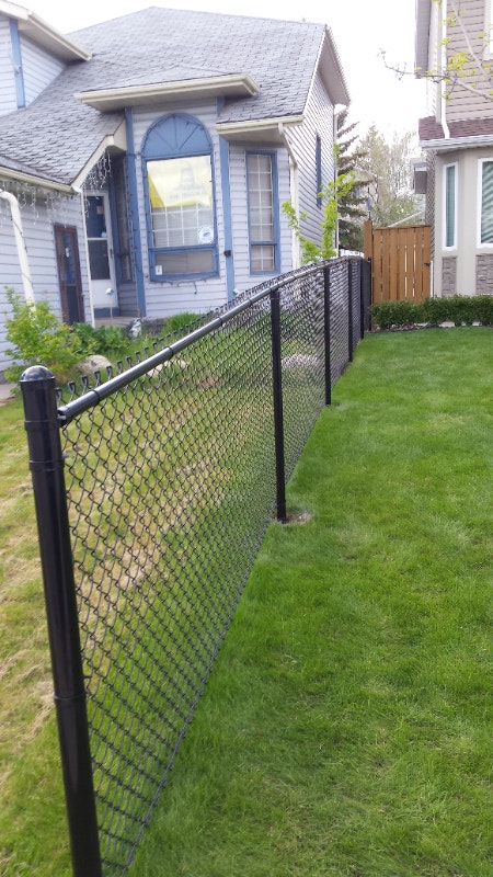 Professional Chain Link Fence Installation | Fence, Deck, Railing ...