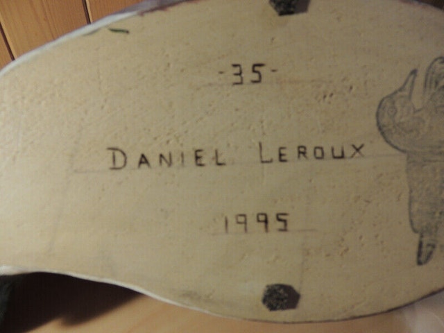 Canard sculpté par DANIEL LEROUX - Siffleur d'Amérique | Art et objets ...