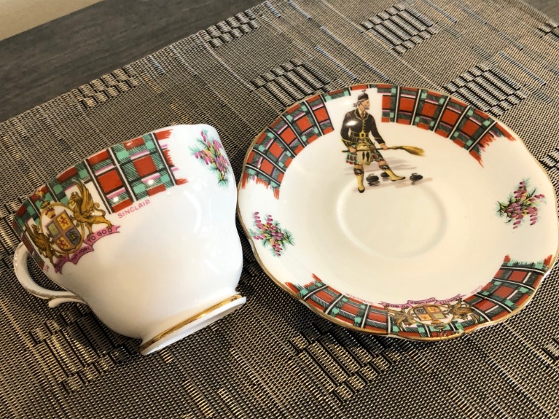 Bonnie Scotland Royal Standard Fine Bone China Cup & Saucer | Arts ...