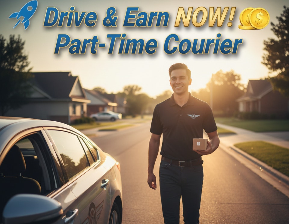 Part-time courier Driver with own vehicle! | Drivers & Security | City ...