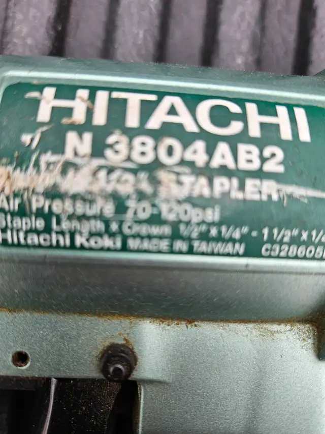 Hitachi 1/4 inch Crown Stapler, $ 20 | Power Tools | Red Deer | Free ...