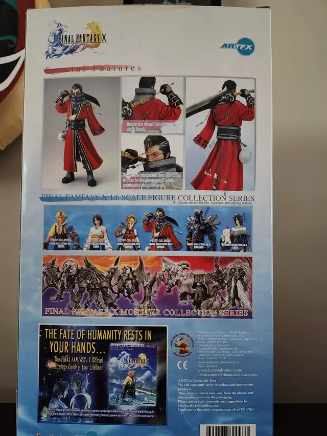 Final Fantasy X No. 4 action figure. 1/6 scale | Arts & Collectibles ...