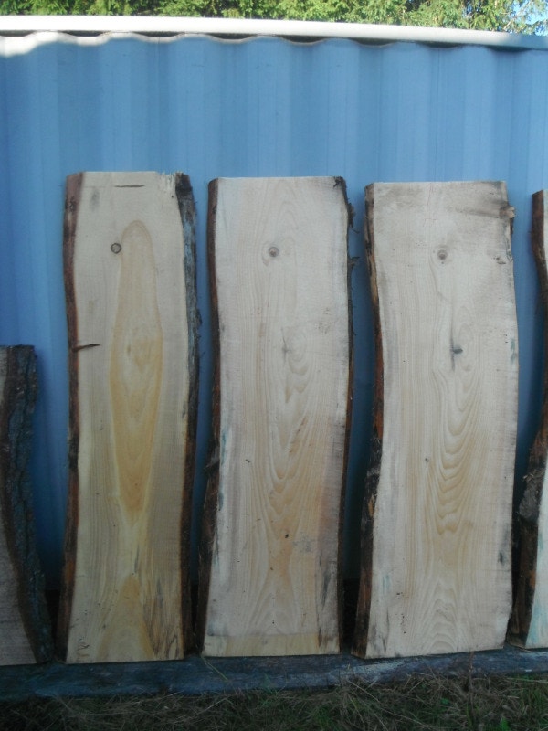Live edge pine slabs for cottage or patio tables | Outdoor Décor ...