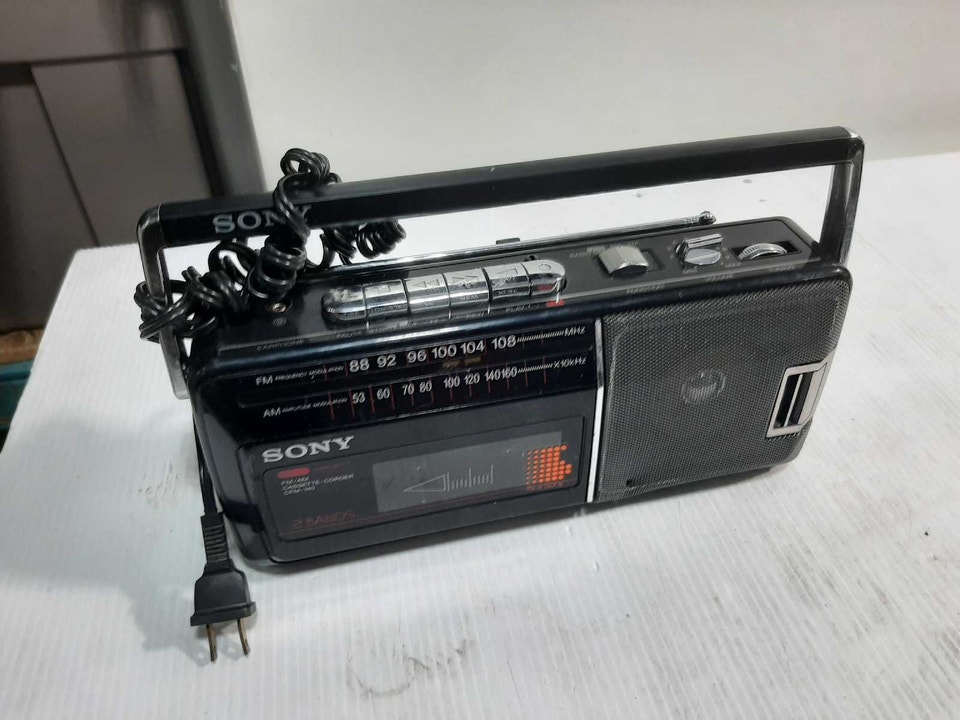 Sony CFM-140 Radio Recorder | General Electronics | City of Montréal ...