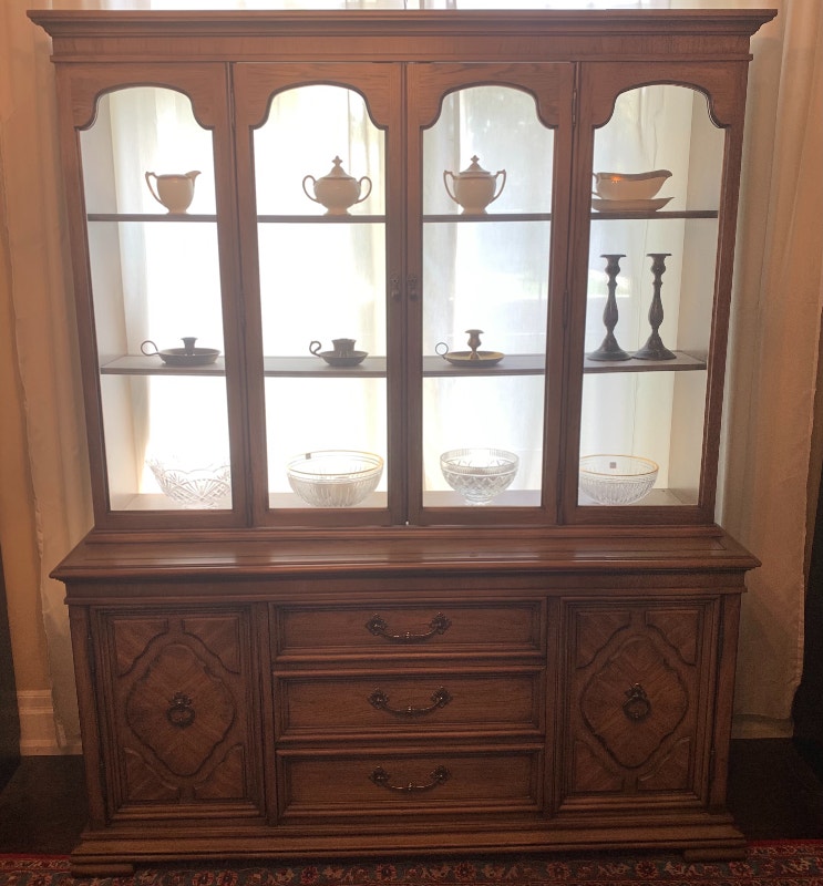 Unique Vintage Hutch Transparent Back Window Display ONLY $20 ...