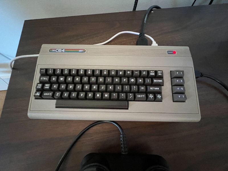 The C64 Mini Commodore Computer Console HDMI Classic Retro Games ...