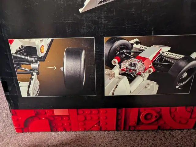 LEGO Icons McLaren MP44 & Ayrton Senna Model Race Car 10330- $75 | Arts ...
