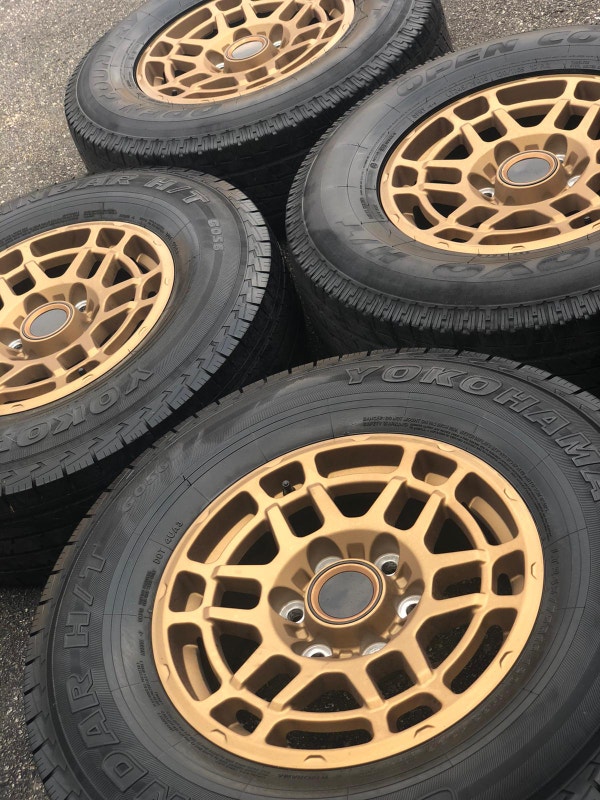 NEW 16"Fast R265(6x139)+245/75/R16 snows-4Runner/Tacoma/FJ Cruis ...