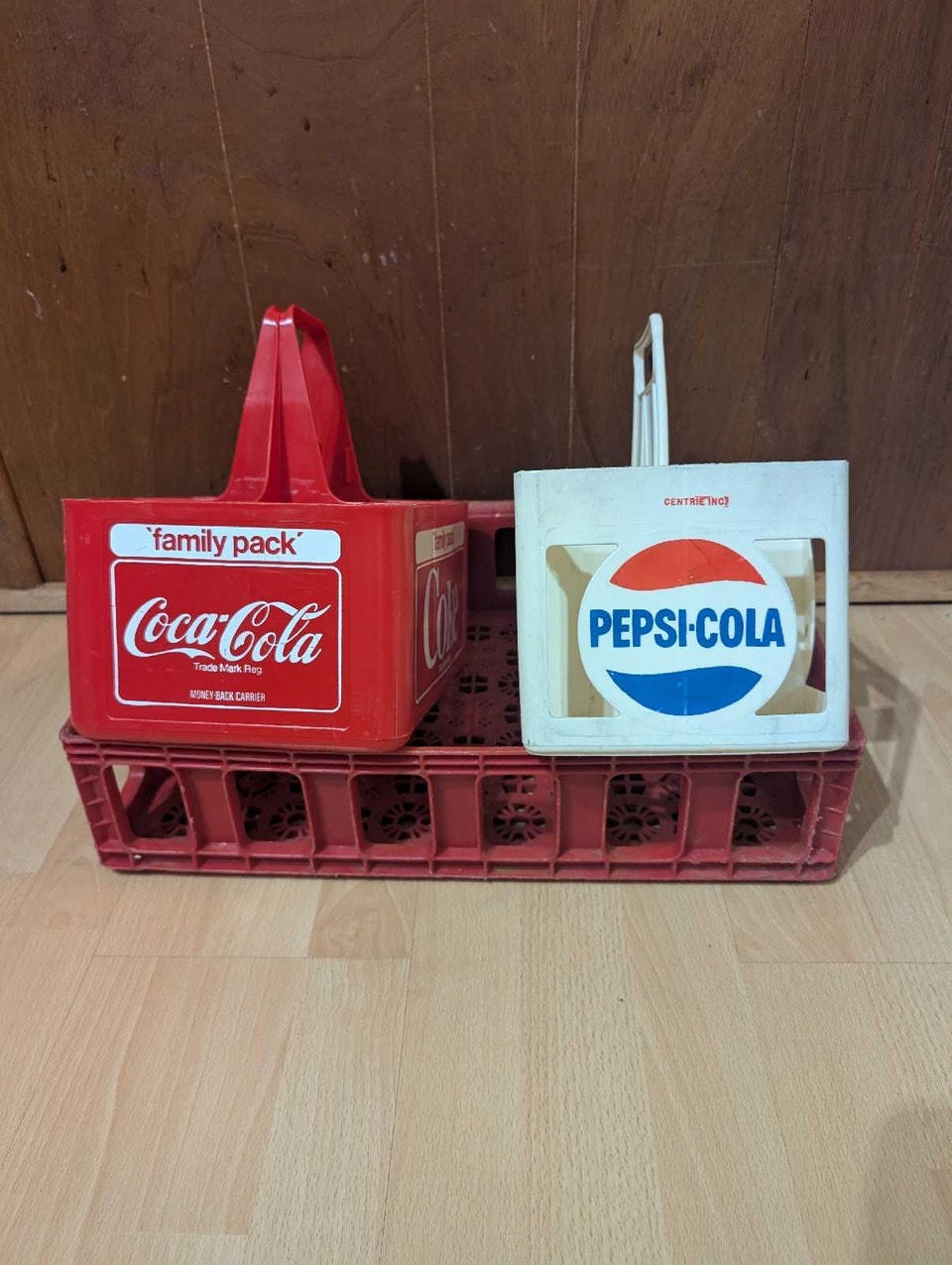 Vintage Pop carriers and Coca-Cola crate | Arts & Collectibles | City ...