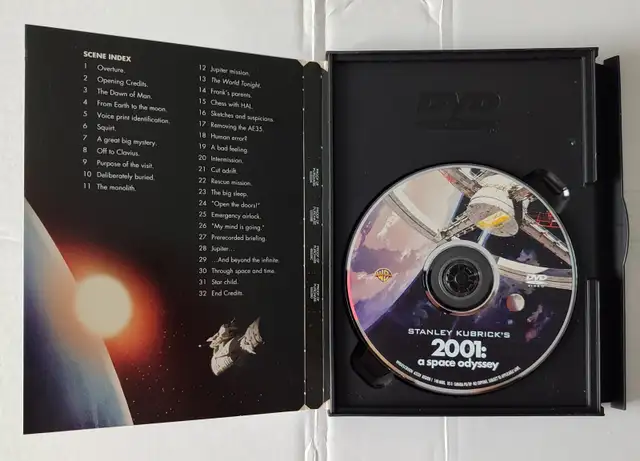 DVD - 2001 A SPACE ODYSSEY / L'ODYSSÉE DE L'ESPACE (WIDESCREEN) | CDs ...
