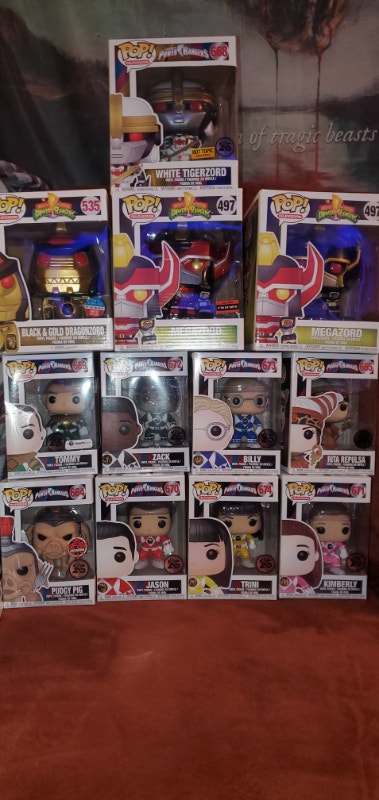 Mighty Morphin Power Ranger Funko pops | Arts & Collectibles | Ottawa ...