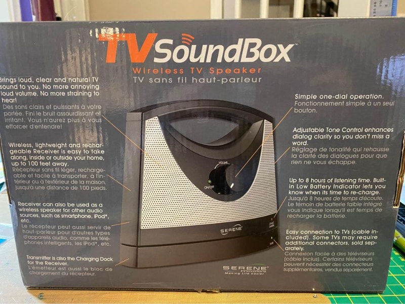 TV SoundBox -Wireless TV Speaker | Speakers | Ottawa | Free local ...