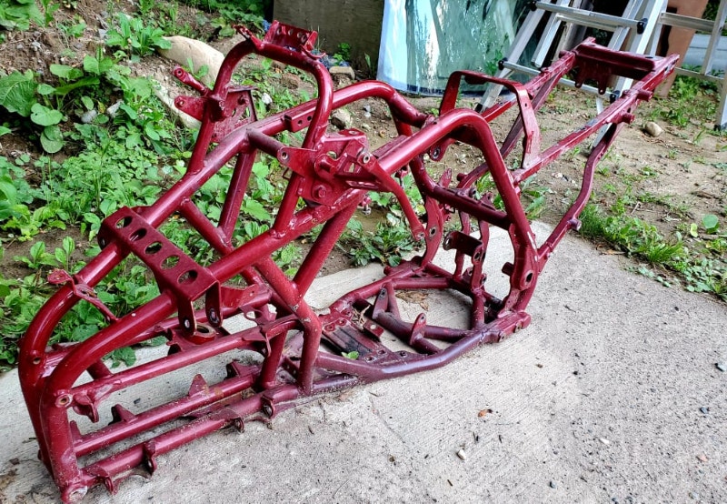 Frame Raptor 660 2001 Yamaha pour projet de restauration | Pièces VTT ...