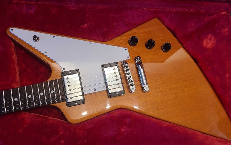 2023 USA Gibson Explorer Antique Natural with original case | Guitars ...
