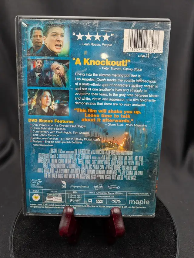Crash DVD Widescreen 2004 Don Cheadle Sandra Bullock | CDs, DVDs & Blu ...