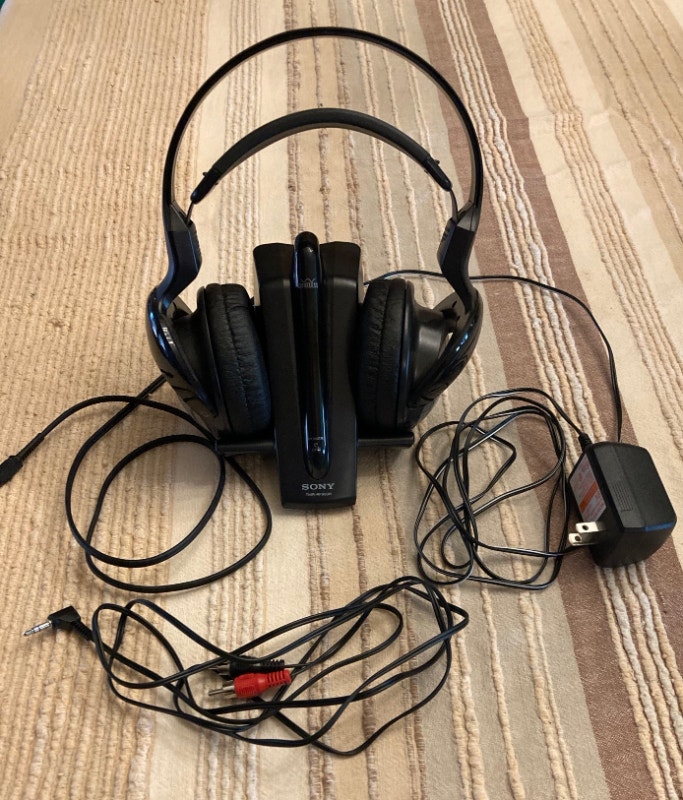 Sony TMR-RF960R Wireless Noise Cancelling Stereo Headphones ...