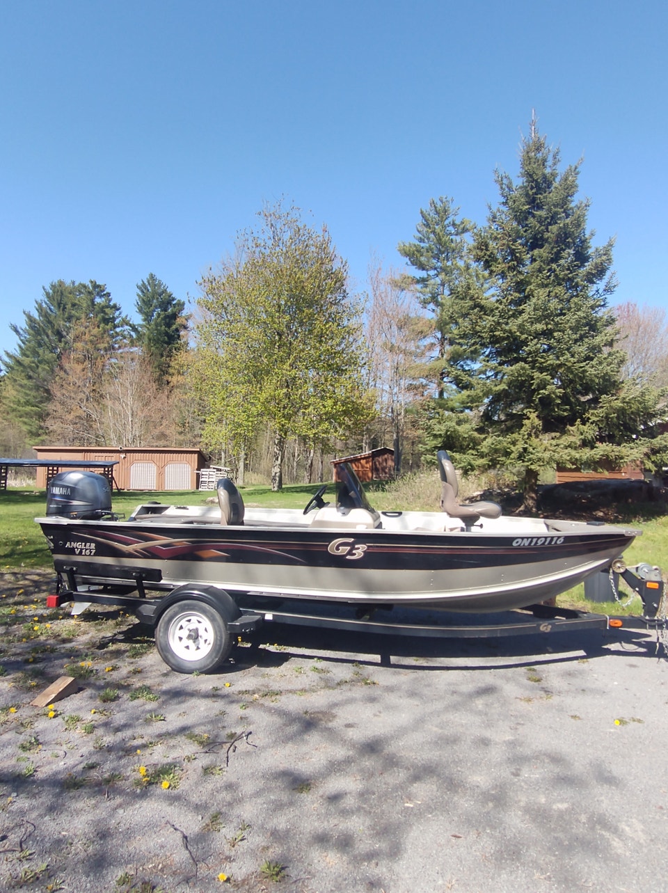 G3 Angler 167 16 ft Fishing Boat | Powerboats & Motorboats | Ottawa ...