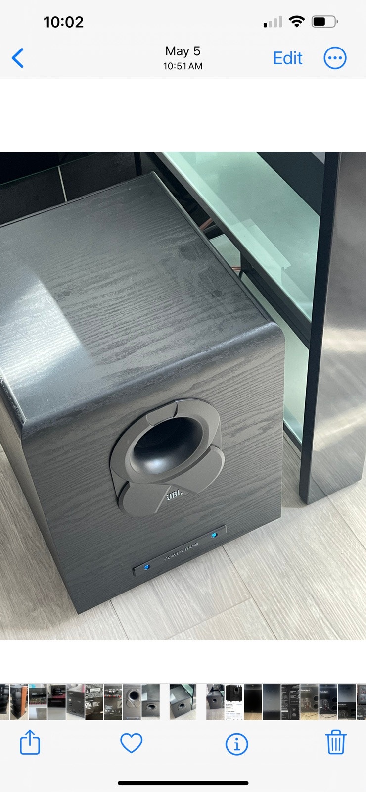 JBL SP-150 Subwoofer | Speakers | Edmonton | Free local classifieds ...