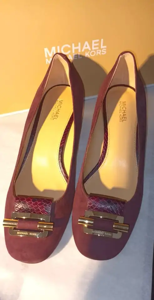 Michael Kors, Court Shoes, Gloria, Suede, Mid Pump, 36/6 | Women's ...