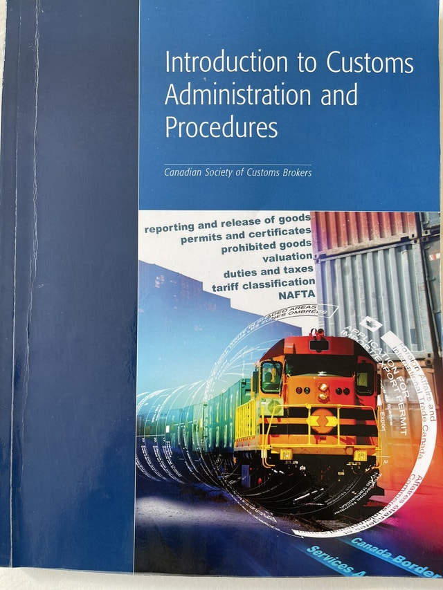 Introduction to Customs Administration and Procedures | Textbooks ...