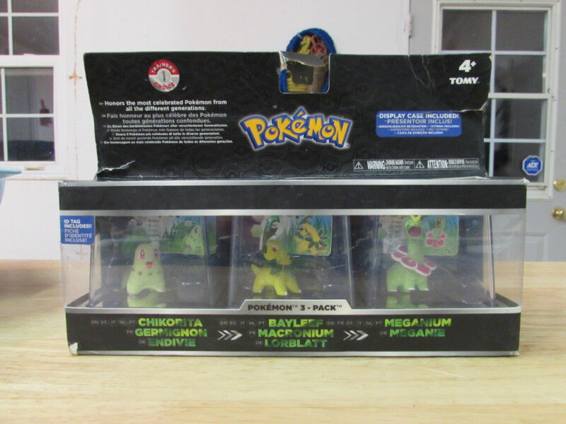 Pokemon Trainer's Choice Mini Figure 3-Pack Johto Region | Toys & Games ...