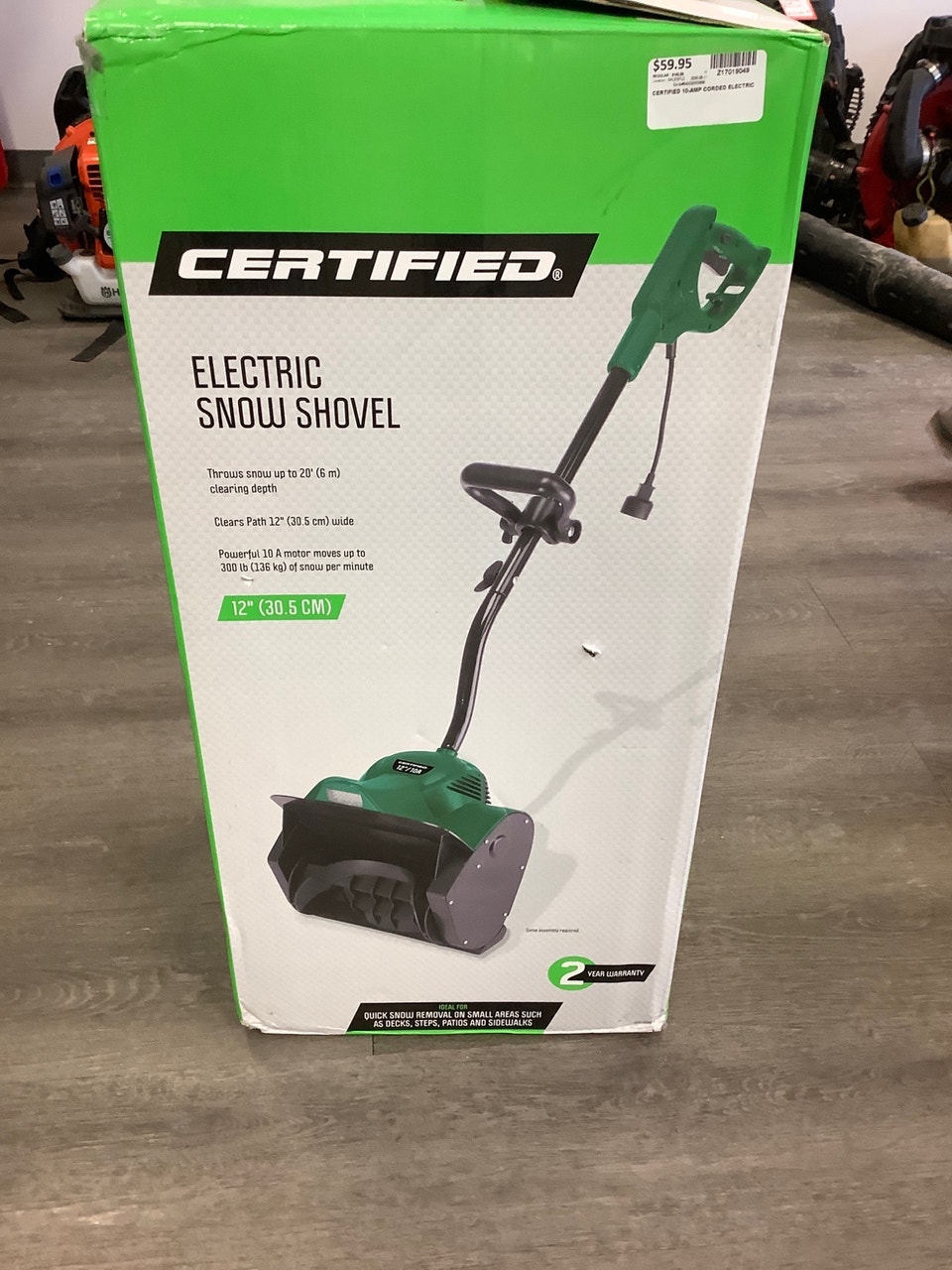 Certified Electric Snow Shovel | Snowblowers | Calgary | Free local ...