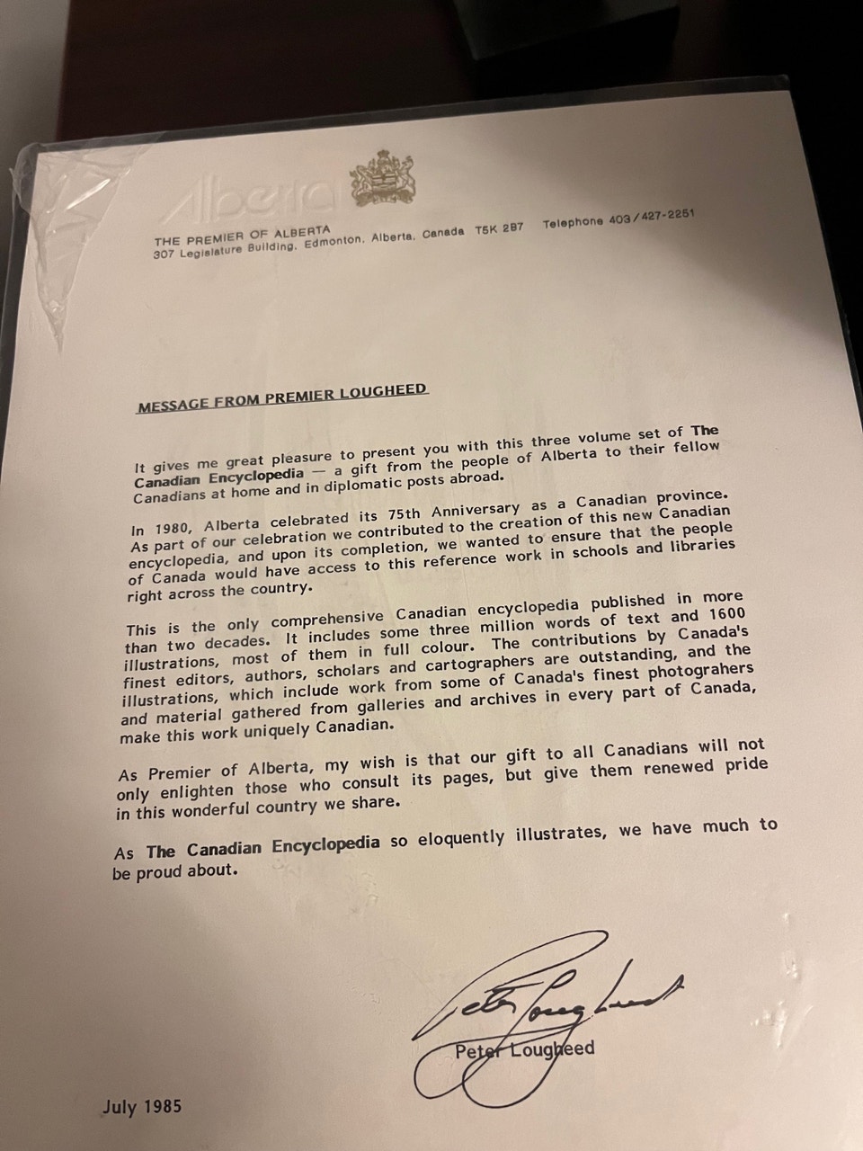 Complete 3-volume first edition (1985) of The Canadian Encyclope ...