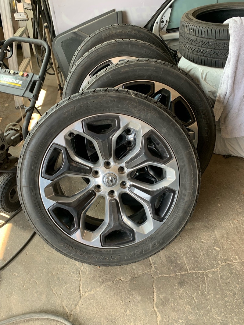 22” Dodge truck wheels and tires | Tires & Rims | Saskatoon | Kijiji