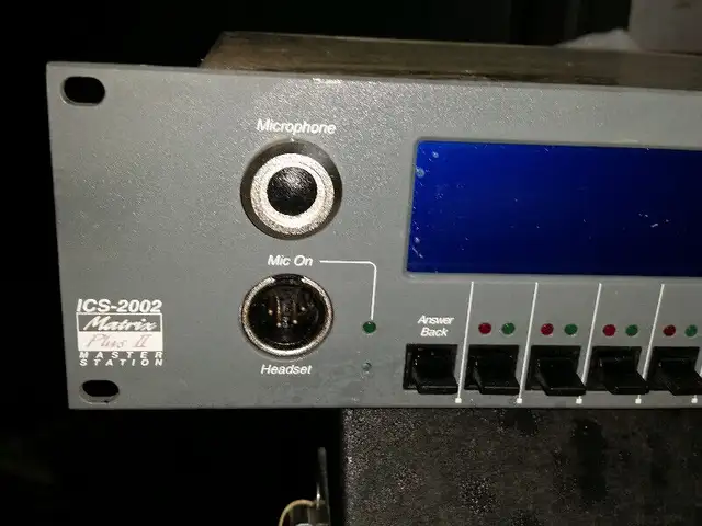 Clear-Com ICS-1502 Intercom Systems Matrix Plus Master - | Other | City ...
