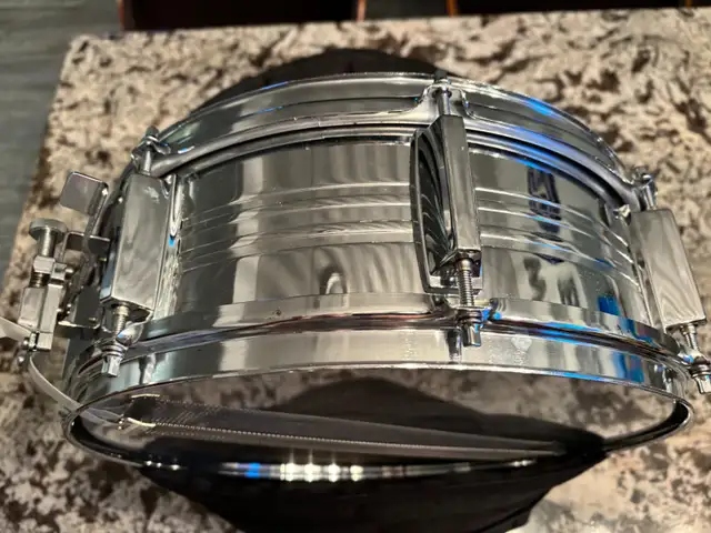 Yamaha Snare 5x14 Drum SD - 55OMA 1980’s Chrome over steel shell ...