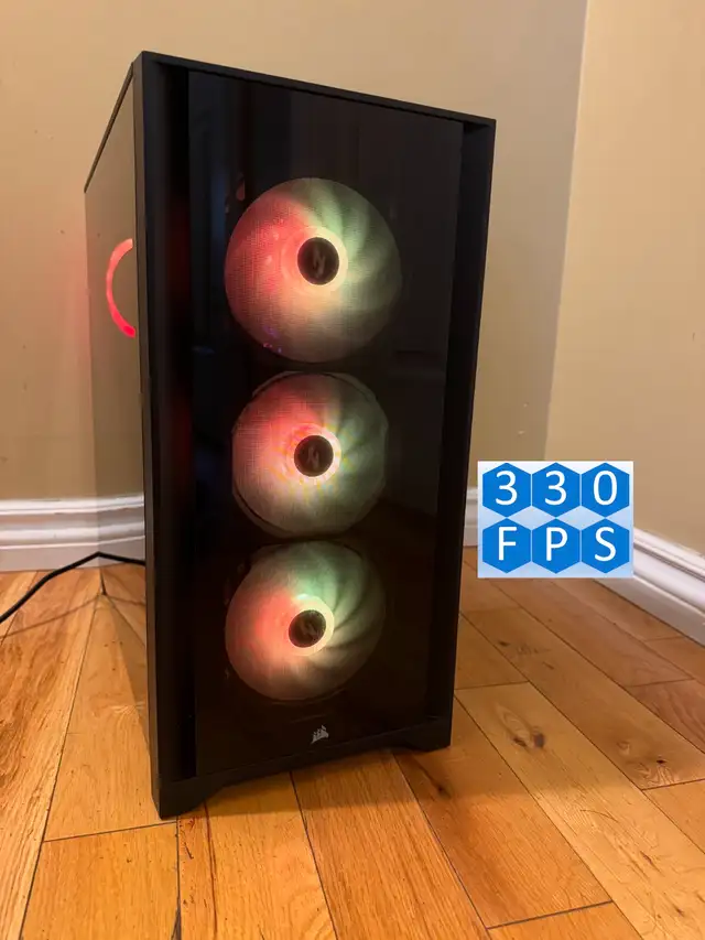 RTX 3070 Ryzen 5 5600 6 Core RGB Gaming PC 512G NVME SSD Win 11 ...