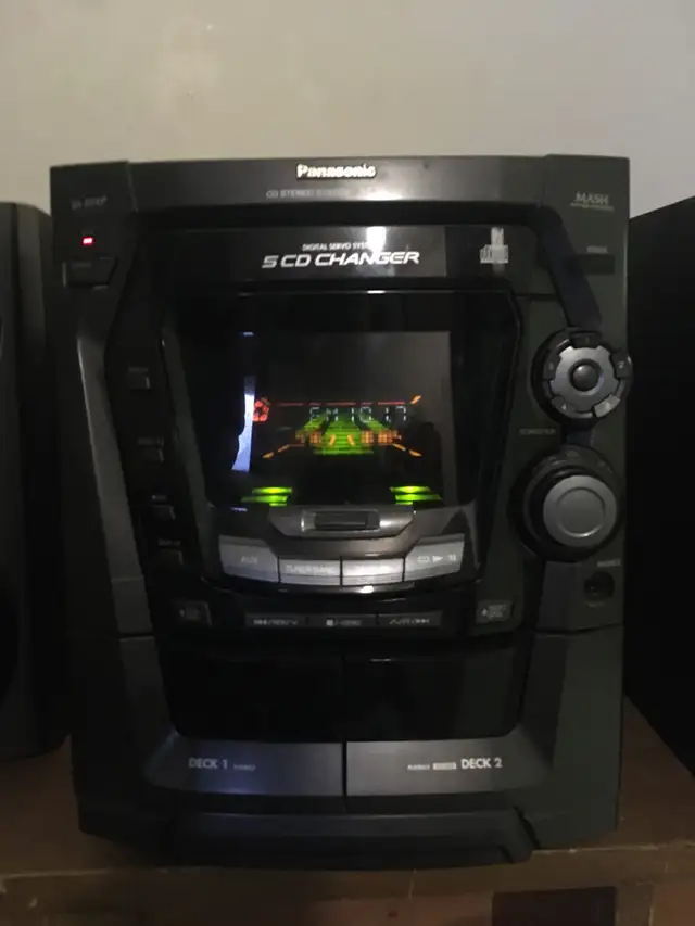 Panasonic AM/FM, 5 CD/Dual Tape Deck - CD Not Working | Stereo Systems ...