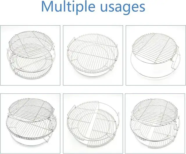 Multi-Level Base Rack Grill "Eggspander" Kit for 24" Kamado NEW | BBQs ...