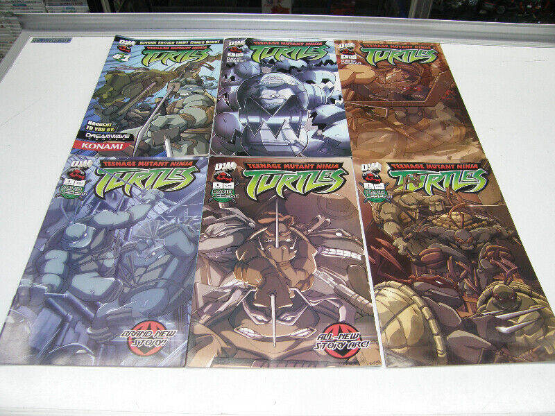 Ensemble de 6 Comic Book Teenage Mutant Ninja Turtles TMNT BD ...