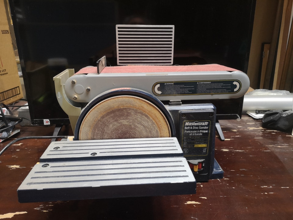 Mastercraft Benchtop Belt & Disc Sander | Power Tools | Winnipeg | Free ...
