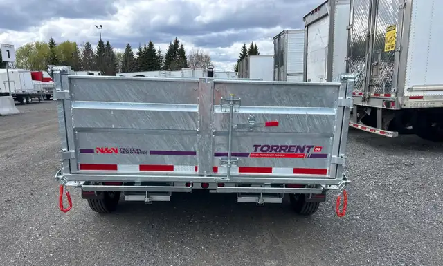 2026 N&N HD Torrent D6 Galvanized Dump Trailer 7x14 | Heavy Equipment ...