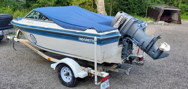 Cadorette 16' Bowrider w/ 90hp Yamaha Outboard | Powerboats ...