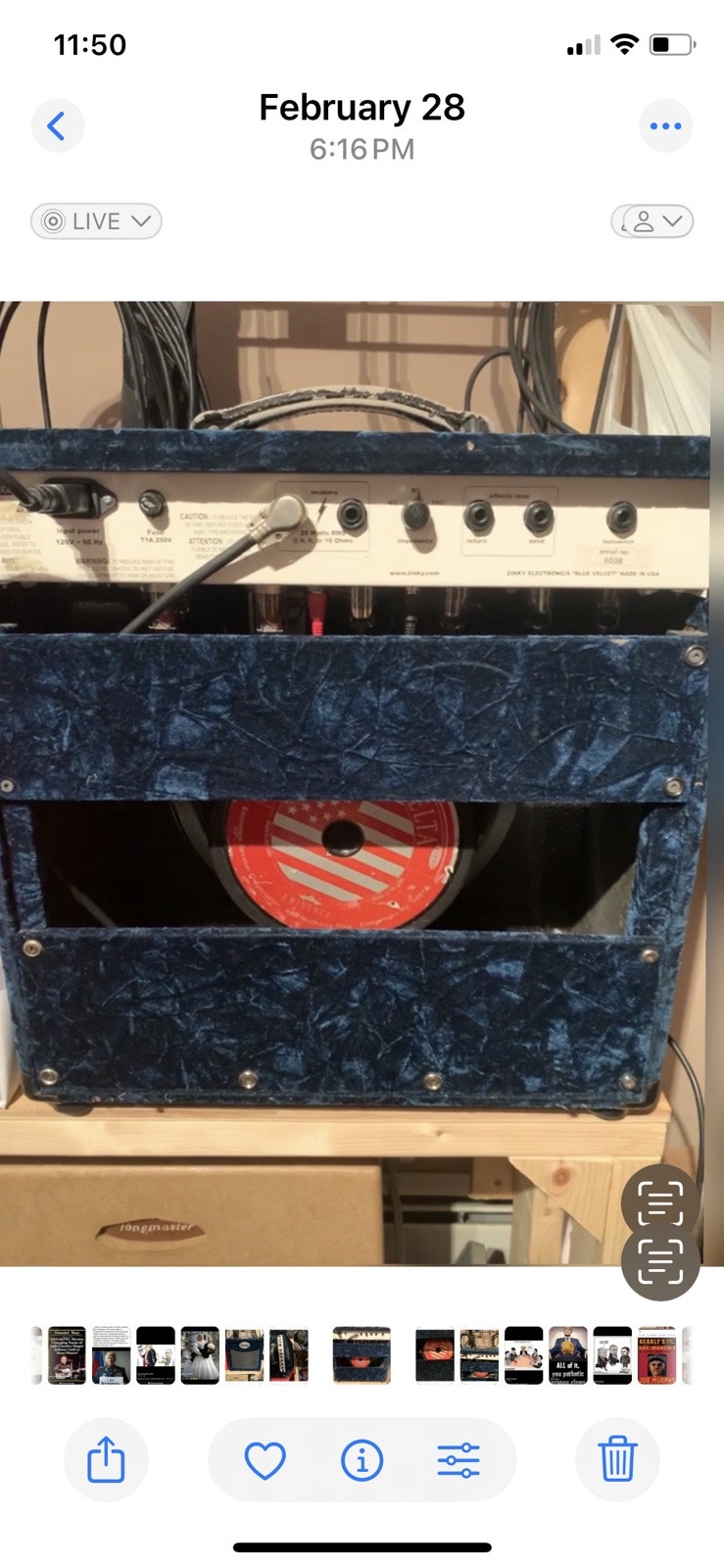 Supro Zinky Blue Velvet Amplifier | Amps & Pedals | Truro | Free local ...