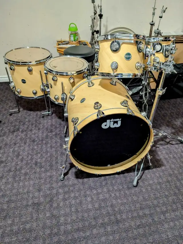 DW Bamboo, Birch shells drum kit, Like new. | Drums & Percussion ...