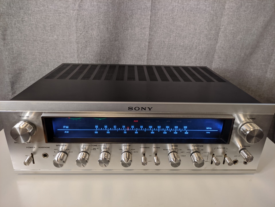 Rare Vintage Sony STR-7065A Stereo Receiver Works Great | Stereo ...