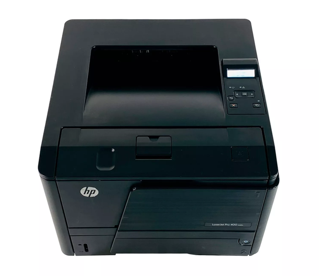 HP LaserJet Pro 400 M401n Laser Printer with New Toner Cartridge ...