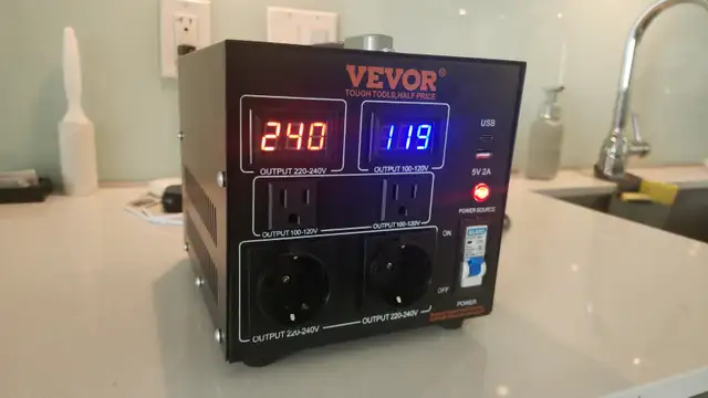 VEVOR Voltage Converter Transformer, 2000W From 110 to 220 | General ...