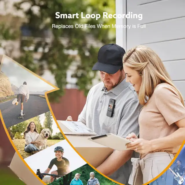 Losfom Z11 Body Camera with Audio and Video Recording, 64GB | Cameras ...